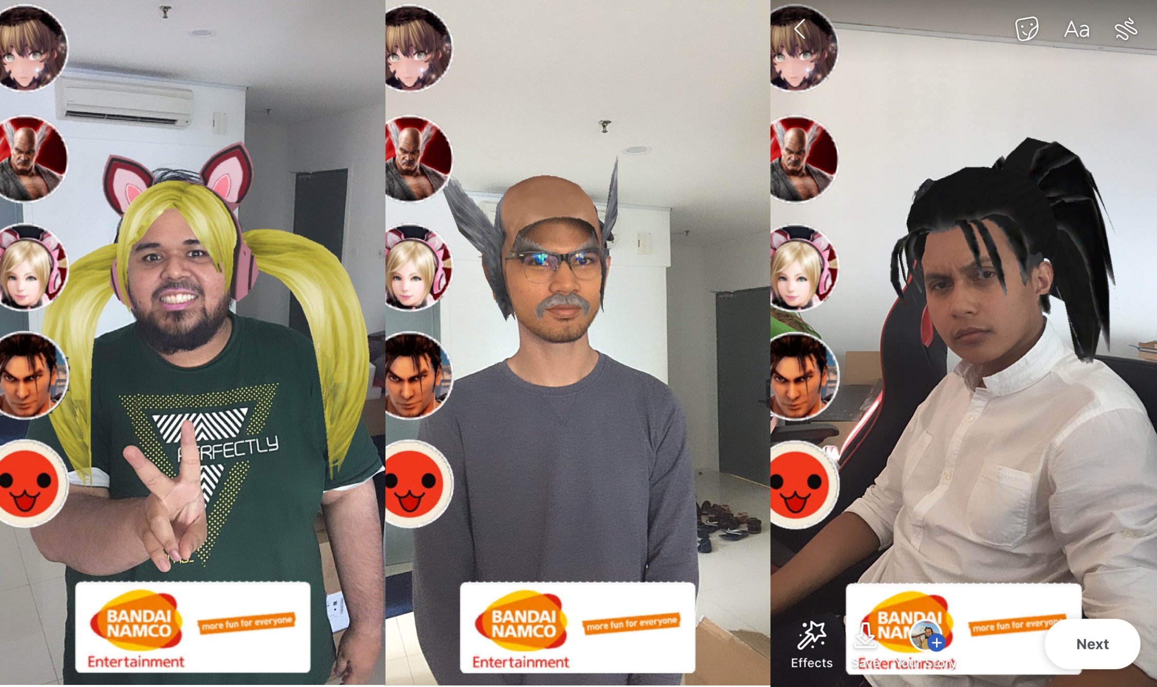 Bandai Namco Melancarkan Penuras Gaya Rambut Watak Permainan Melalui ...
