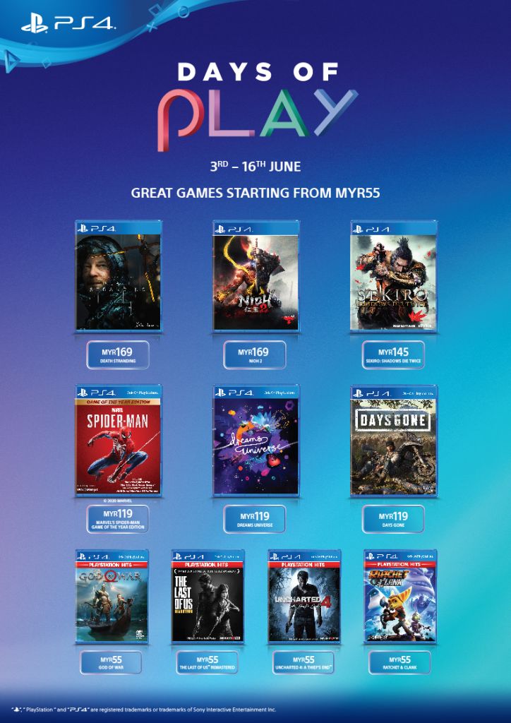 Promosi Days Of Play Kembali – Menyertakan Pelbagai Tawaran PlayStation ...