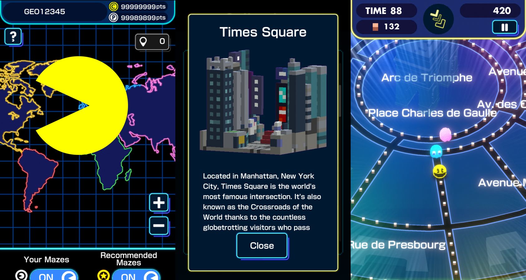 Pac-Man Geo Diumumkan – Bermain Pac-Man Pada Peta Google Maps