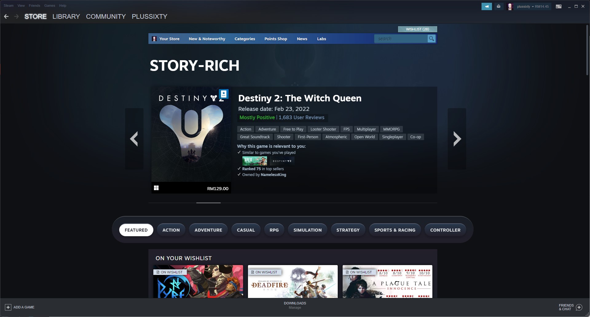 Steam Kini Lebih Memudahkan Anda Mencari Permainan Mengikut Kategori ...