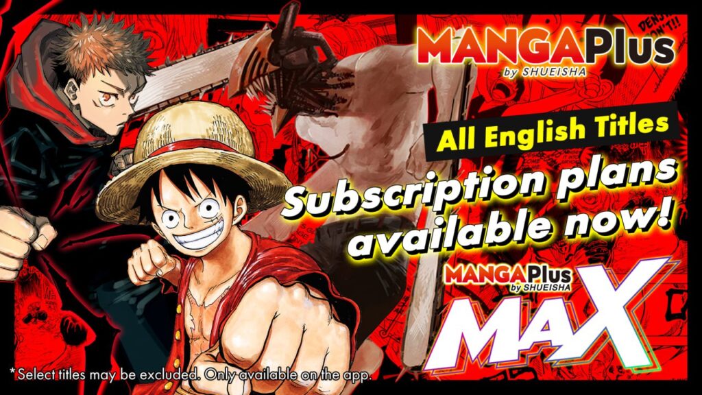 MANGA Plus Menawarkan Langganan Bulanan Untuk Mengakses Lebih 15000 Bab ...
