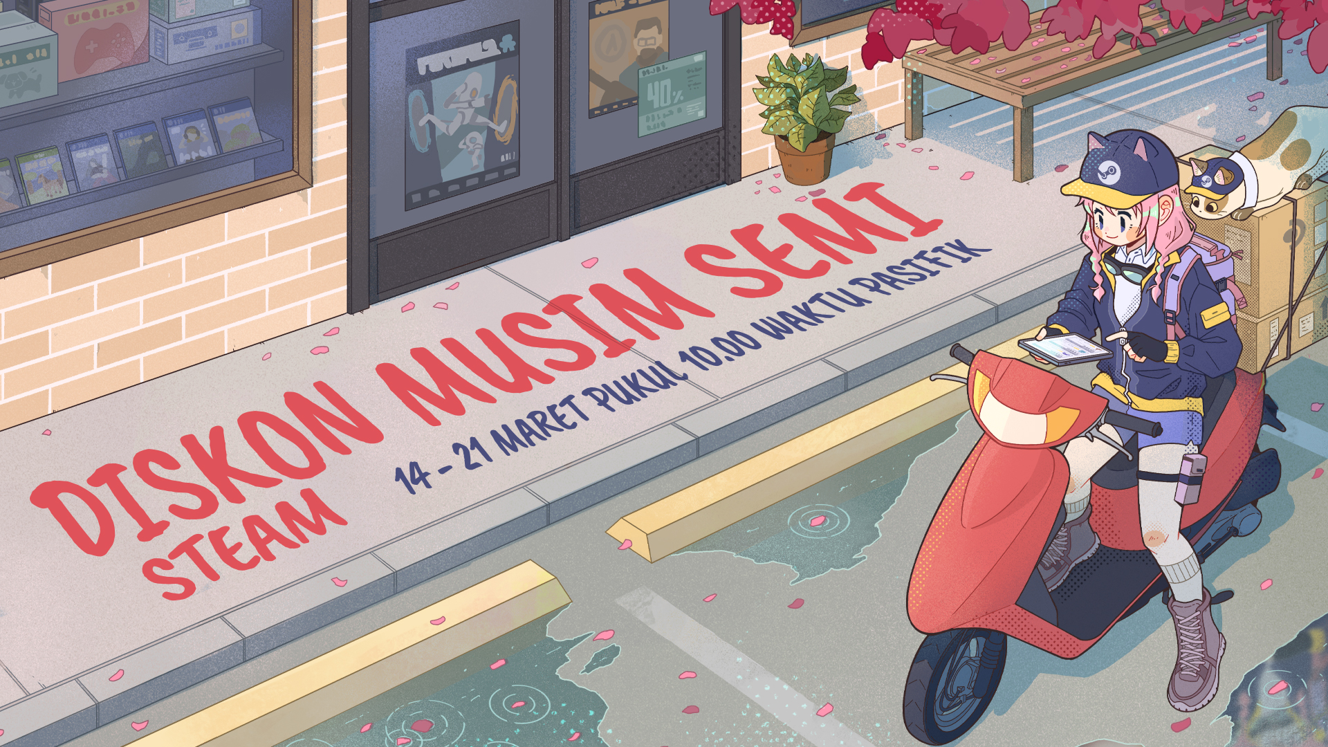 Jualan Musim Bunga Di Steam Berlangsung 15 Mac Ini