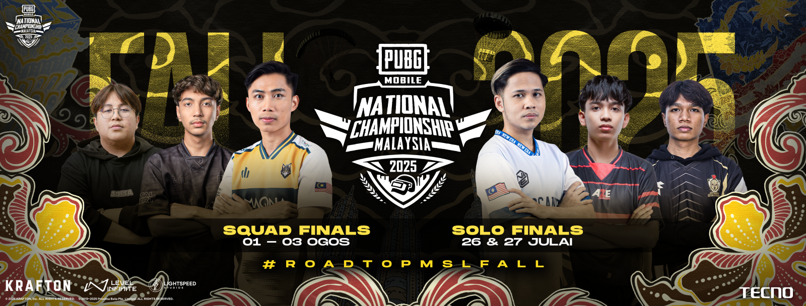 Peringkat Akhir PUBG Mobile National Championship Malaysia Fall 2025 ...