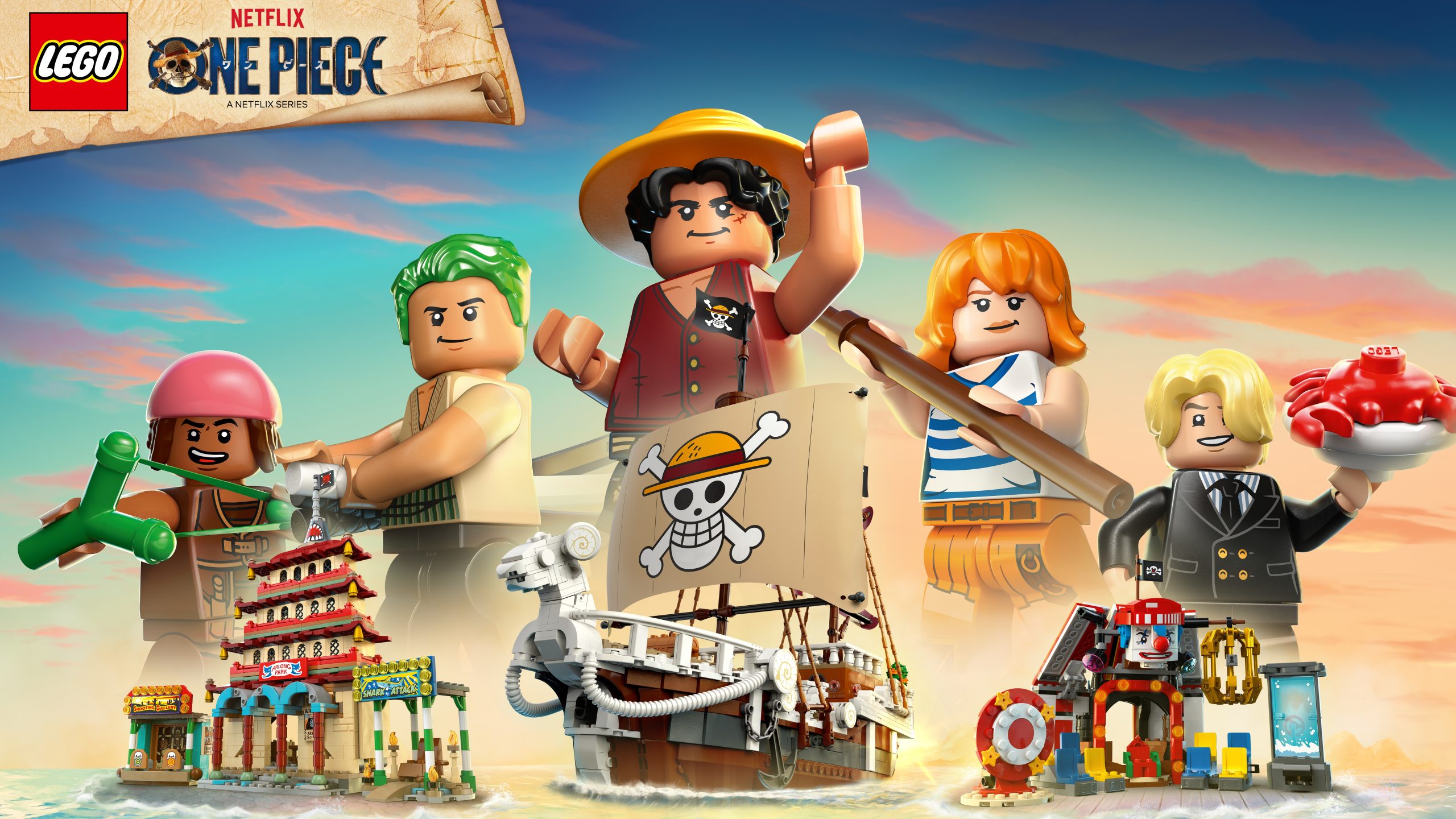 LEGO Lancar Set Berdasarkan Siri Netflix One Piece