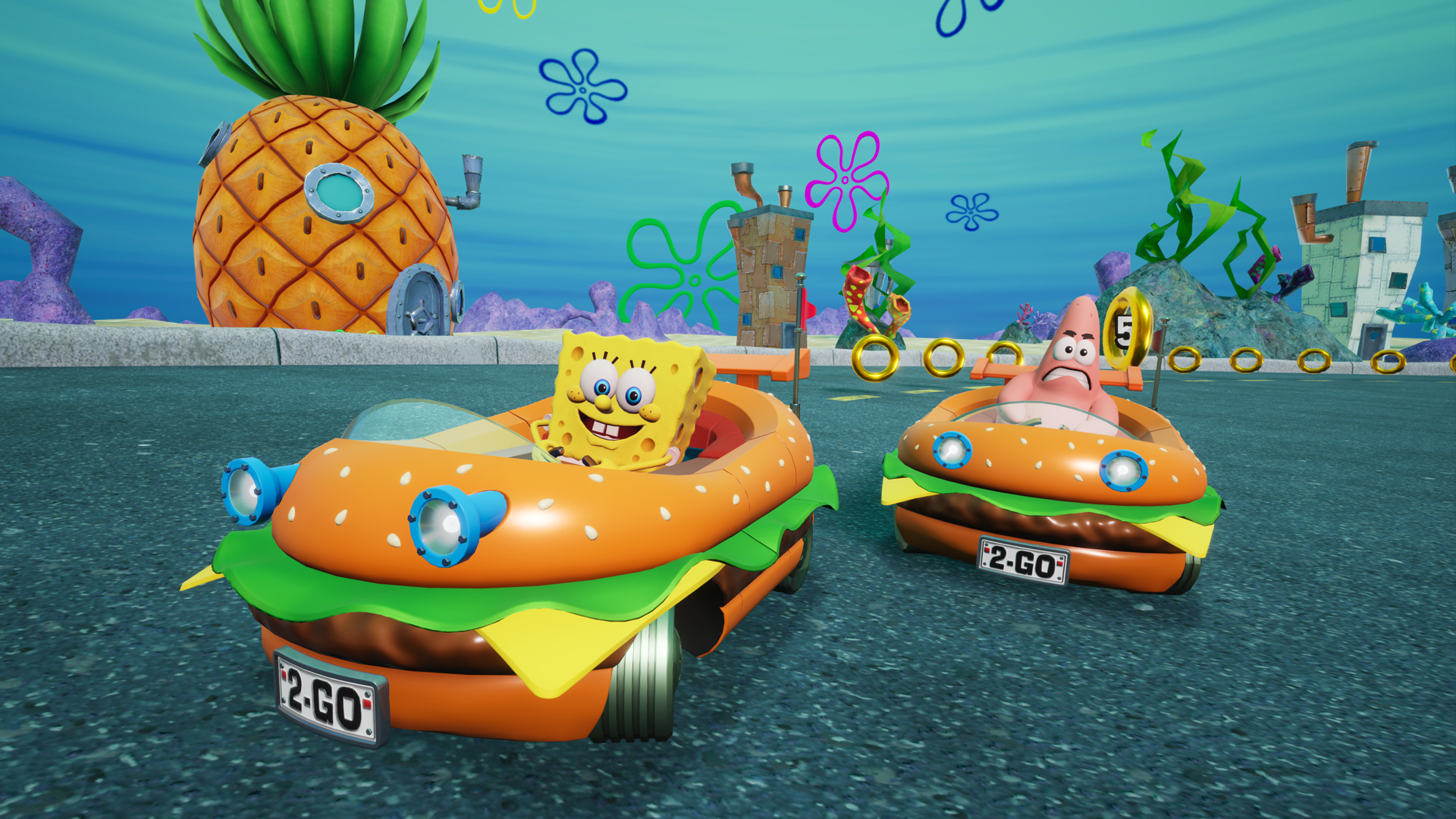 Sonic Racing: CrossWorlds Terima Kandungan SpongeBob